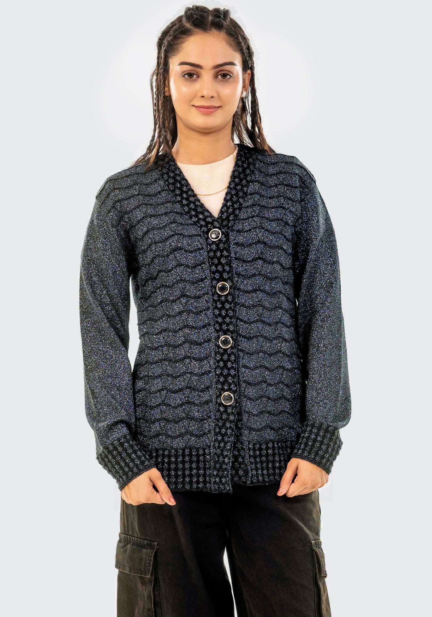 Soft Acrylic Wool Cardigan – Oxford Store